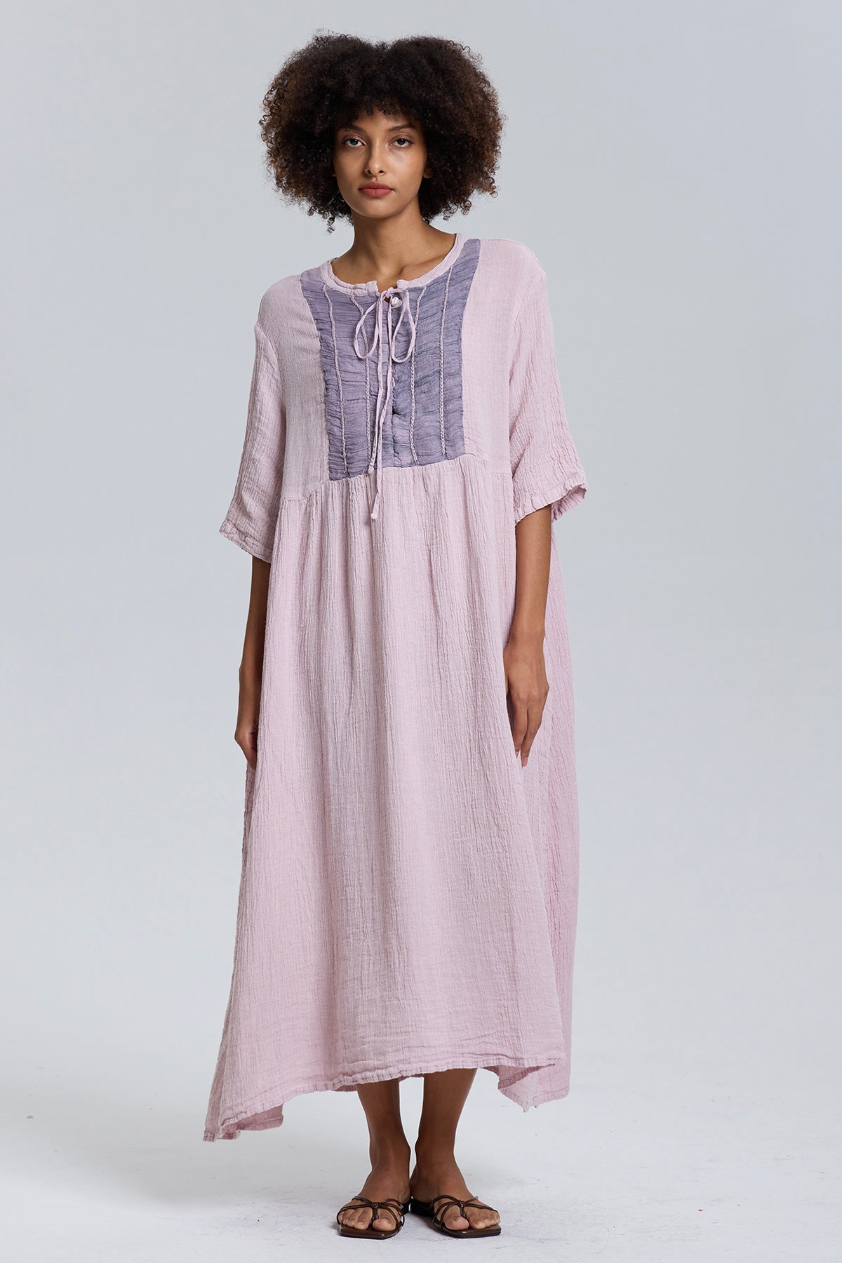 Maris Linen Dress – ROSELABEL
