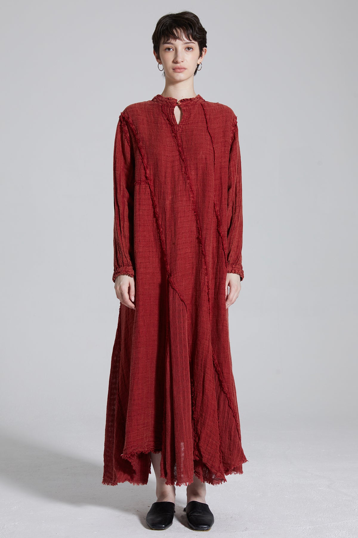 Mitska Linen Maxi Dress – ROSELABEL