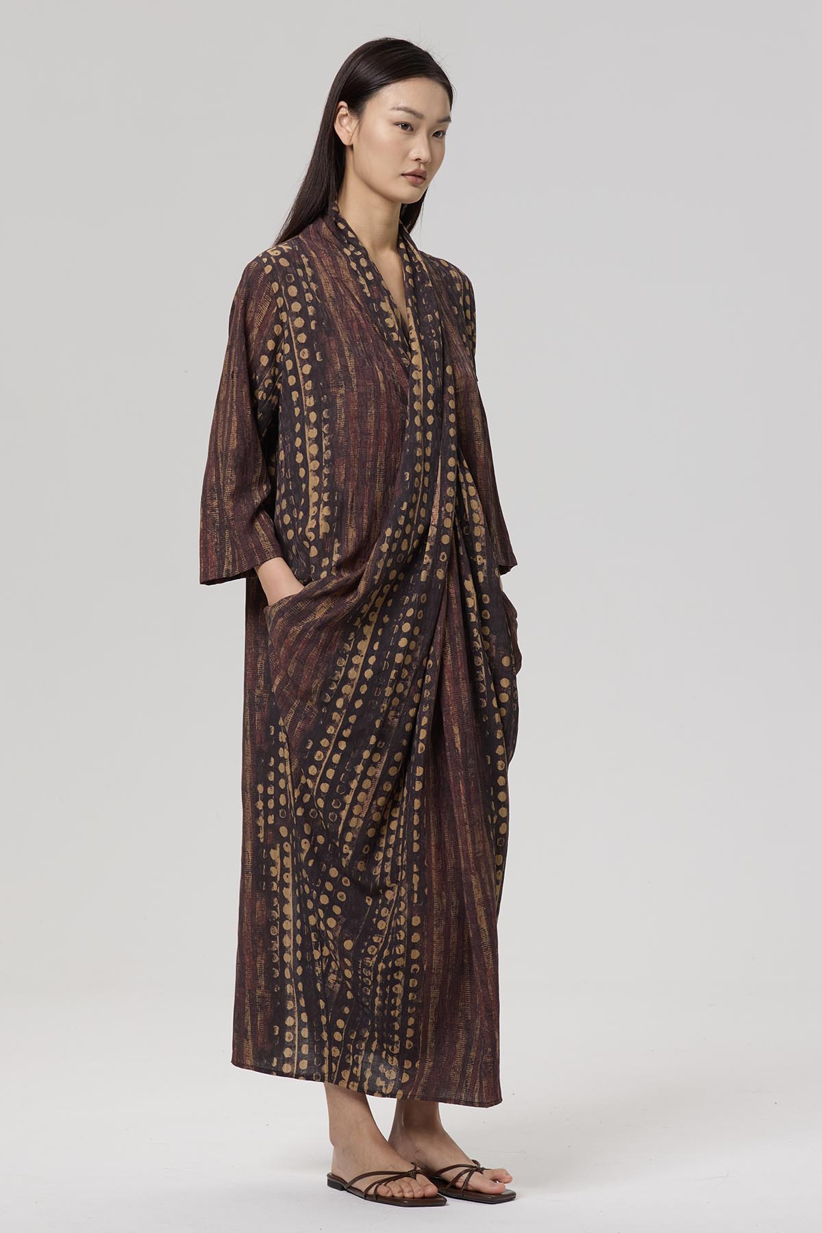 Korie Cross Front Maxi Dress – ROSELABEL