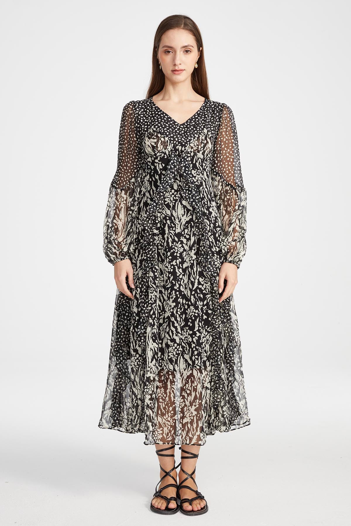 Jess Silk Dress – ROSELABEL