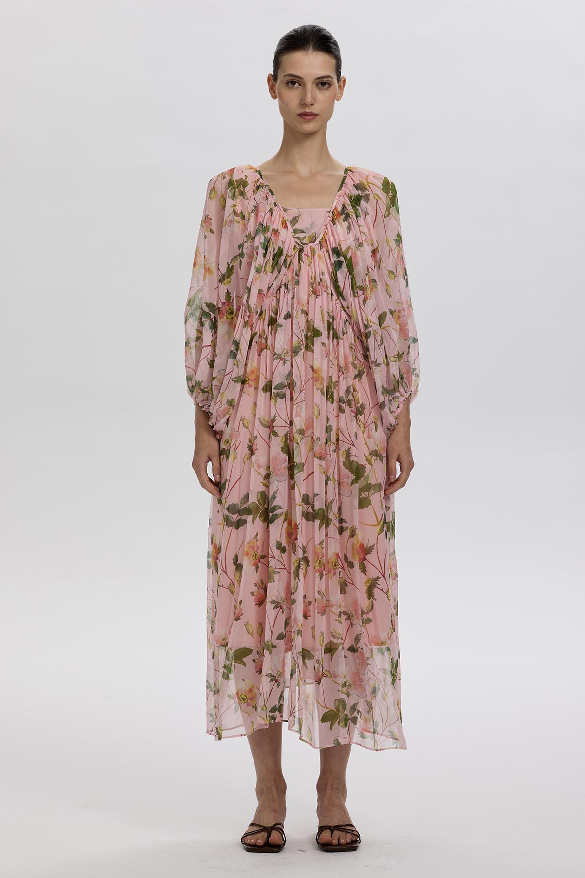 Mallory Silk Dress – ROSELABEL