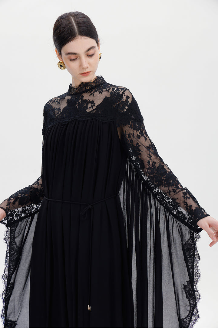 Octavia Lace Maxi Dress – ROSELABEL